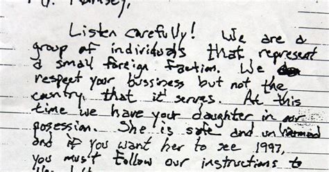 Jonbenét Ramsey Murder Case The Ransom Note And Other Evidence Cbs News