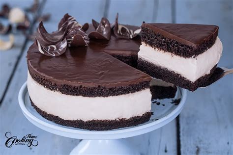 Ding Dong Cake Moist Chocolate Cake With Vanilla Cream Filling