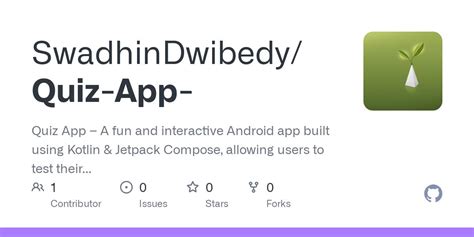 Github Swadhindwibedyquiz App Quiz App A Fun And Interactive Swadhin Dwibedy
