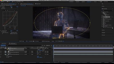 creating the ghost in the shell hud effect with cinema 4d