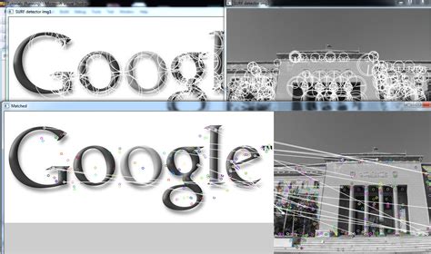 C Opencv Object Matching Using Surf Descriptors And Bruteforcematcher Stack Overflow