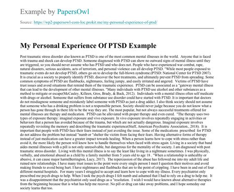 Ptsd Letter Templates