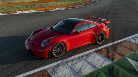 Porsche 911 Gt3 Wallpaper 4k Guards Red Red Cars Race Track