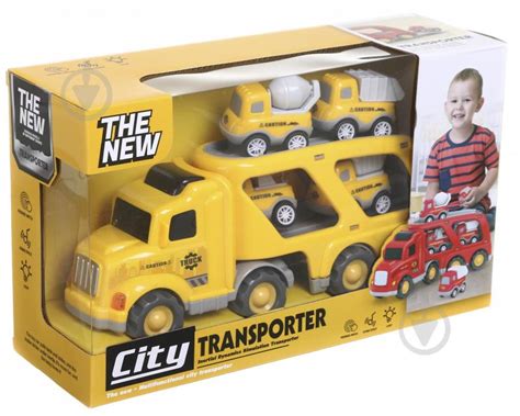 ᐉ Набор Shantou строительная техника 5 машинок желтый Otb0585781 • Купить в Киеве Украине