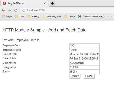 Learn Angular 8 Step By Step In 10 Days Client Or Ajax Call Day 9