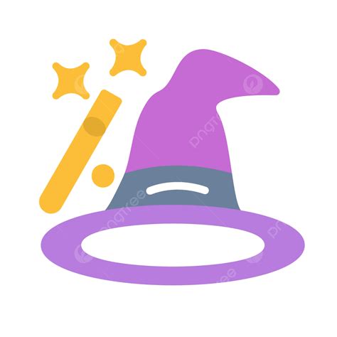 마법사 모자 플랫 아이콘 벡터 생신 모자 마법 Png 일러스트 및 벡터 에 대한 무료 다운로드 Pngtree