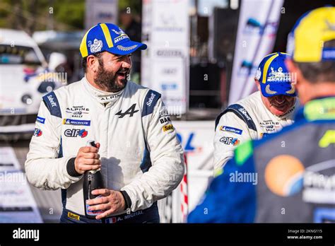 Bect Fabrice Michal Arnaud Alpine A110 Rgt Portrait During The Rallye Du Var 2022 9th Round