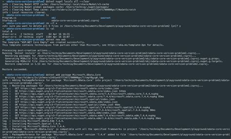 Featurenetcore Recent Nightly Nuget Packages Unable To Build Due To