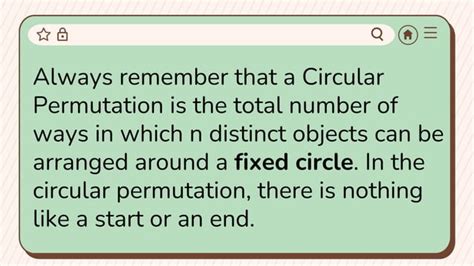 Circular Permutation Pptx