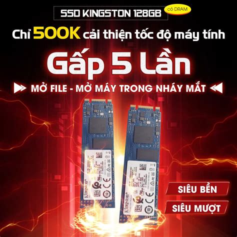 Ổ cứng SSD Kingston 120Gb chính hãng giá cực tốt