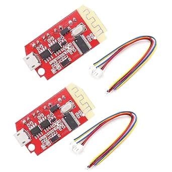 Amazon Com HiLetgo Pcs CT Stereo Bluetooth Amplifier Board V F Class W W Amplifier