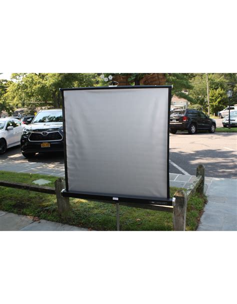 Sears 40x40in Lenticular Projection Screen Camera Concepts And Telescope Solutions