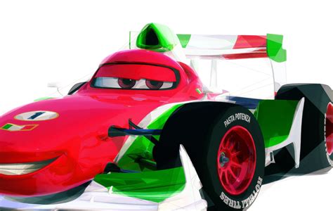 Digital Download Cars 2 Francesco Bernoulli Grand Prix Poster Etsy