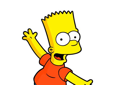 Bart Simpson 50 Yellow Cartoon Characters