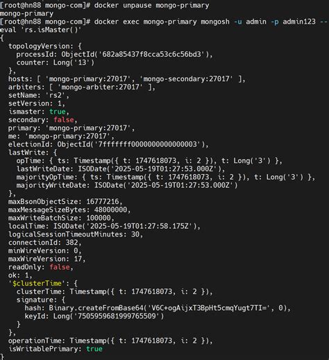 使用docker——10分钟内 完成一个高可用的 Mongodb 副本集部署docker Compose 部署 Mongodb7 副本集群