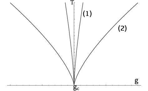 A Sketch Of A Quantum Critical Point And Associated Quantum Critical