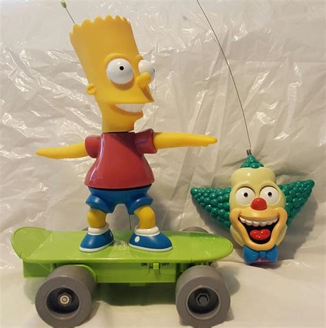 Bart Simpson Rc Skateboard Simpsons Krusty Remote Controller Tested