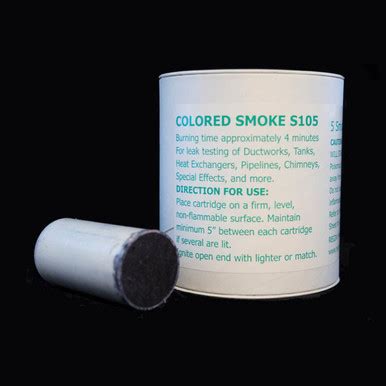 Regin Blue Smoke Emitter 4 Minute 2500 Cubic Ft Box Of 5 S105blue