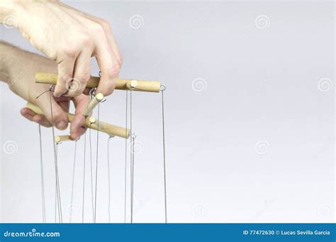 Manage A Puppet Stock Photo Image Of Puppet Master 77472630