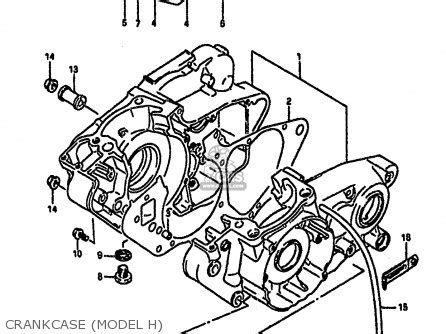 Suzuki Rm250 1986 G Parts Lists And Schematics