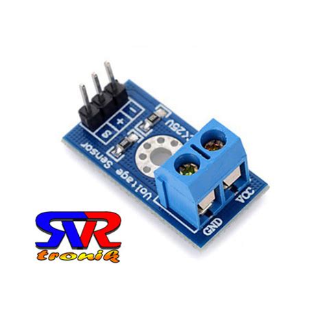 Jual Sensor Tegangan Voltage Sensor Divider Dc 0 25v Arduino Kota Banjarbaru Rrtronik