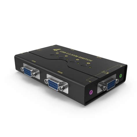 Usb Kvm Switch Black Png Images And Psds For Download Pixelsquid S12208883d