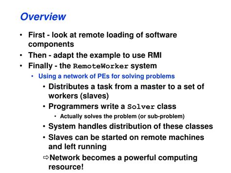 Ppt Remote Objects Powerpoint Presentation Free Download Id749438