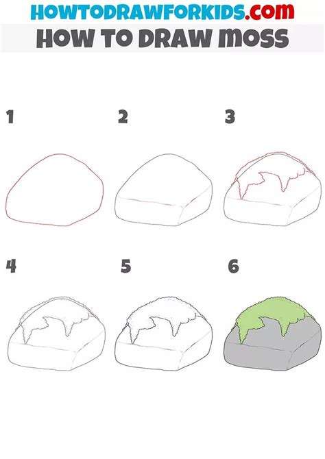 How To Draw Rocks Step By Step