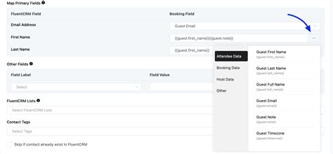 fluentcrm integration with fluentbooking fluentbooking