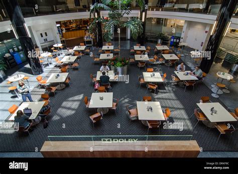 At Dolby Headquarters In San Francisco Employees Are Sitting In The
