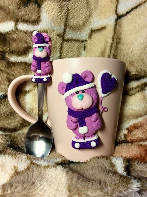 Pin By Pavlína Krajíčková On Fimo Ideas Polymer Clay Clay Mugs Mug