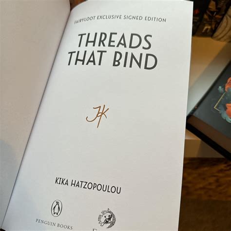 Threads That Bind By Kika Hatzopoulou Hardcover Depop