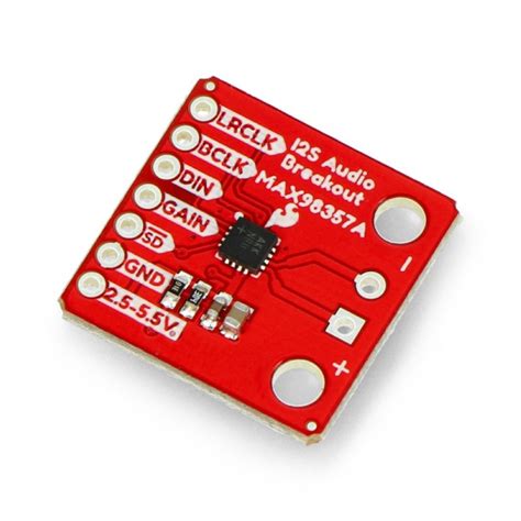 Sparkfun Max98357a Decoder Stereo Dac I2s Botland Robotic Shop