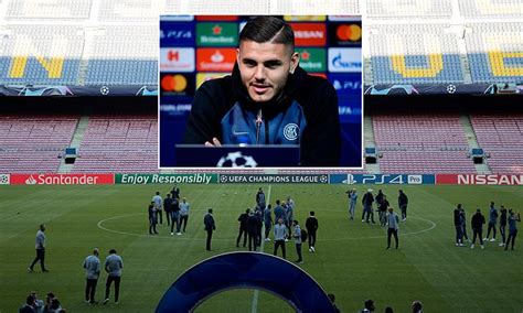 Mauro Icardi Insists He Has No Intention To Leave Inter Milan Daily Mail Online