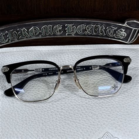 Chrome Hearts Chrome Hearts Vertical Smile Ii Glasses Grailed