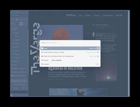 Arc Web Browser Review A New Way Of Using The Internet The Verge