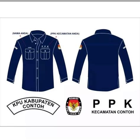 Jual Seragam Pakaian Dinas Lapang Pps Ppk Ppd Seragam Kemeja Baju Pdh Pdl M Kab Tangerang