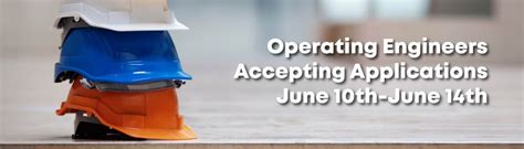 Operating Engineers Accepting Applications From June 10 June 14 Up Michigan Works