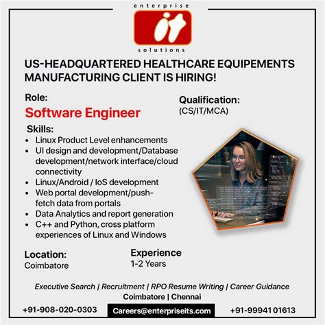 Enterprise It Solutions On Linkedin Hiringalert Uideveloper Pythondeveloper Linuxkernel