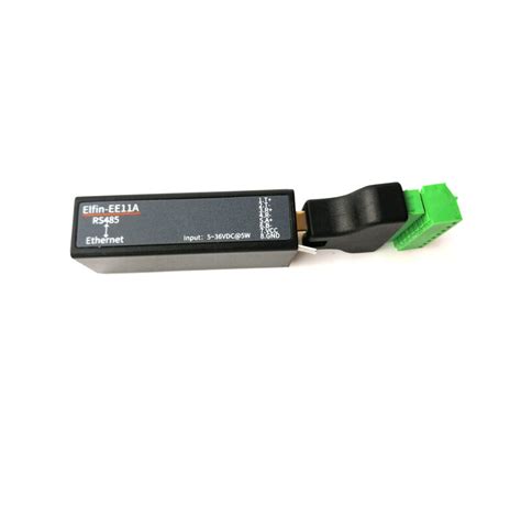 직렬 포트 Rs485 이더넷 장치 서버 모듈 Elfin Ee11a Tcpip 텔넷 모드버스 Tcp 프로토콜 지원 Iot 기기