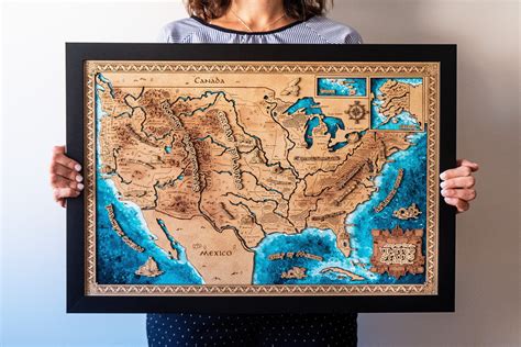 United States Map Usa Map Svg Us Map Svg Push Pin Map Us Etsy