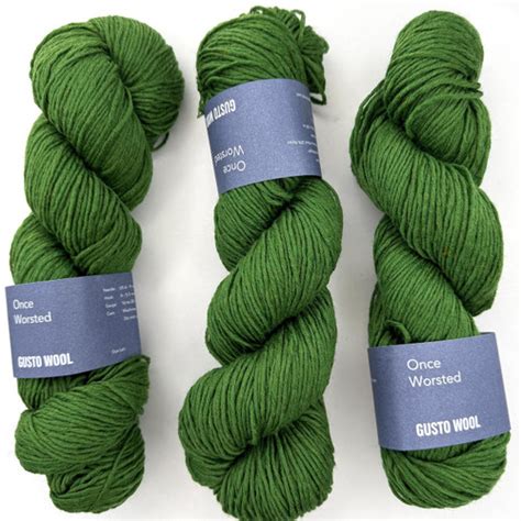 Gw Once Worsted 08 Emerald Simply Socks Yarn Company