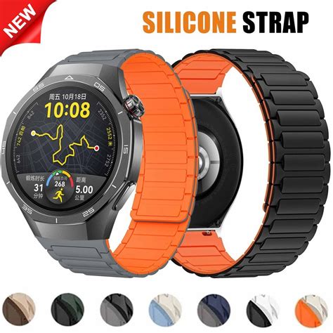 Mm Waterproof Silicone Loop Sports For Huwei Watch Gt Pro Mm Magntic Strap For Huwei Gt