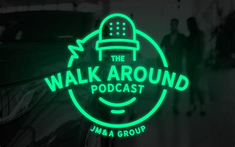 The Walk Around Podcast Logo Design James Gan Design