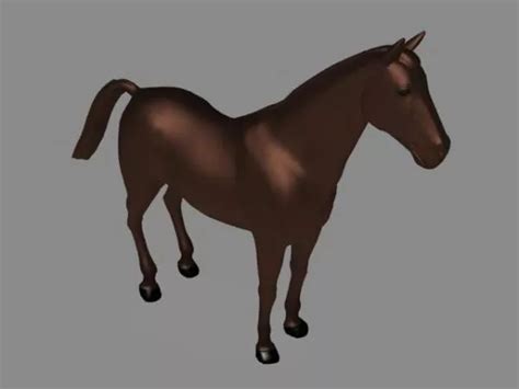 Wild Feral Horse Free 3d Model 3ds Max Obj Vray Open3dmodel