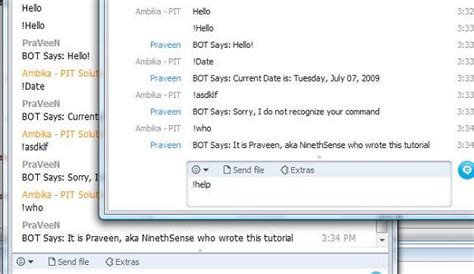 Make Your Skype Bot In Net Codeproject