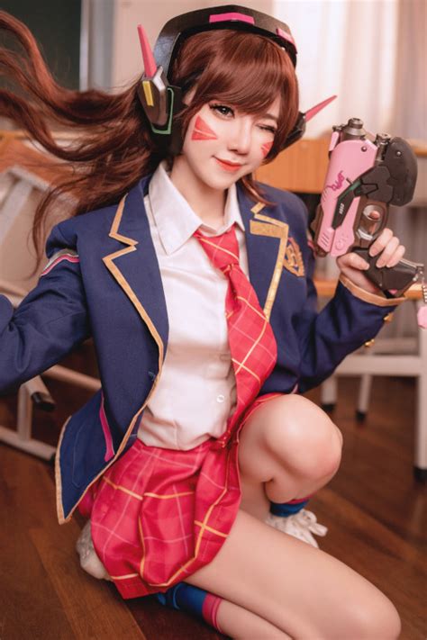 Cosplay Sally多啦雪 D Va EVERIA CLUB