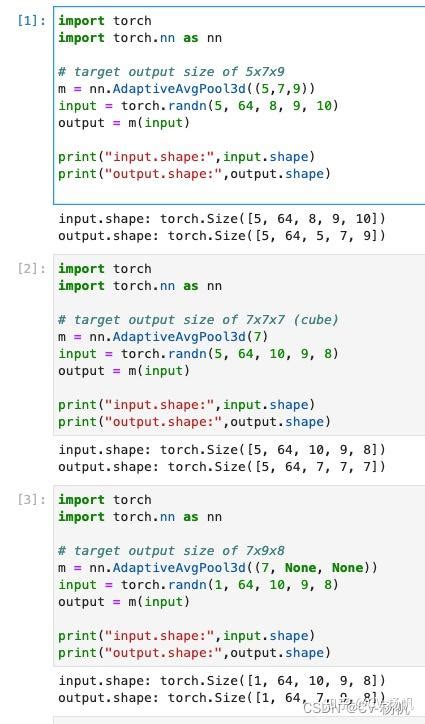 AdaptiveAvgPool dpytorch教程 知乎