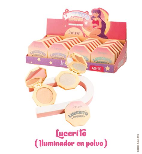 Lucerito Iluminador En Polvo Box 24 Unid Jarusa Importadora Jiaofu