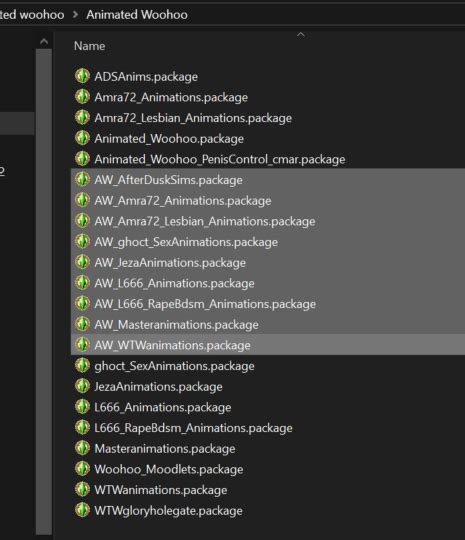How Do You Disable Animated Woohoo Overlapping With Passion The Sims